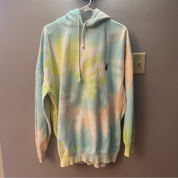 Missguided | Tops | Playboy X Missguided Tie Dye Hoodie Dress | Poshmark